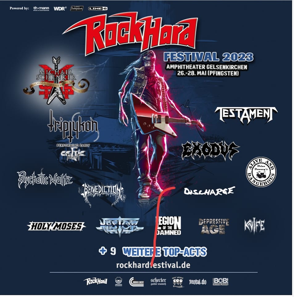 ROCK HARD Festival 2023 Neue Bands Best tigt TRIPTYKON mit Celtic ROCK HARD Festival 2023 Neue Bands Best tigt TRIPTYKON mit Celtic