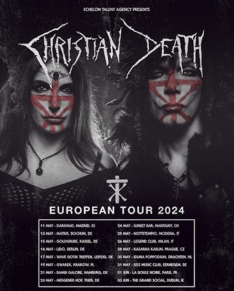 CHRISTIAN DEATH – Auf Europatour im Mai - Obliveon