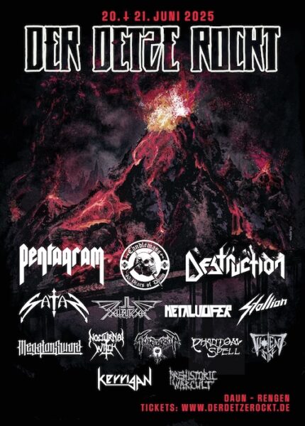 Der Detze Rockt Festival 2025 – Line-Up & Running Order stehen fest ...